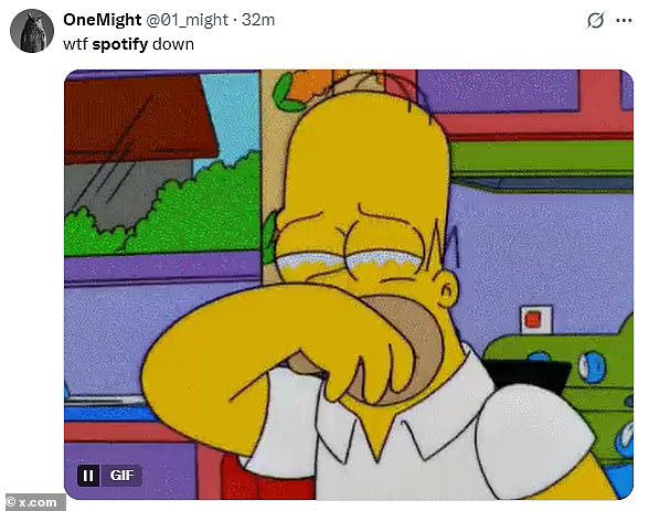 Spotify is back online after crashing for thousands of users