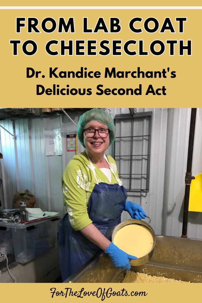 From Lab Coat to Cheesecloth: Dr. Kandice Marchant's Delicious Second Act
