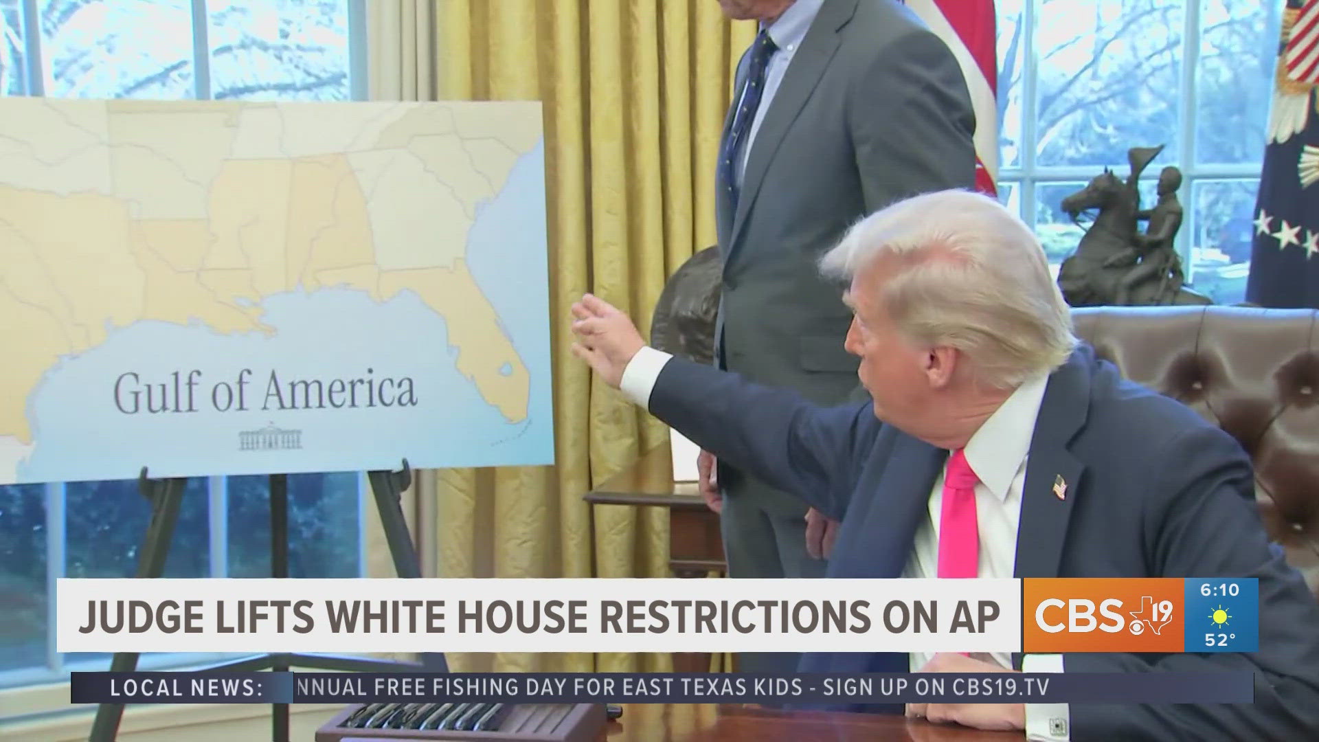 Judge lifts White House's restrictions on Associated Press