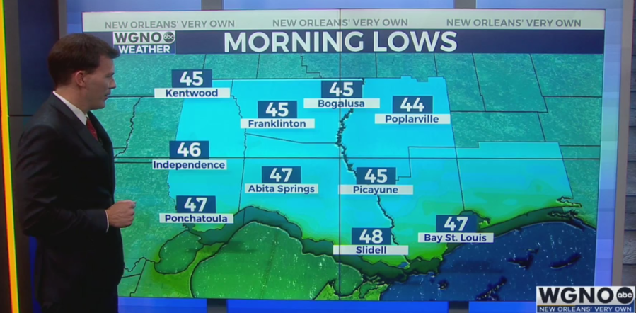 Another chilly night on the way