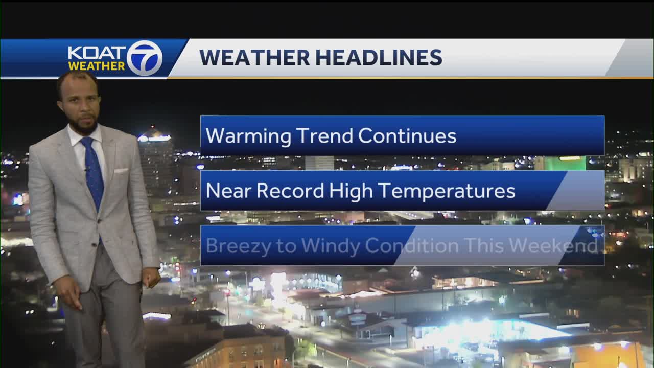 Corey Howard weather April 9