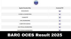 BARC OCES Result 2025 Declared At barcocesexam.in; Get Direct Link Here