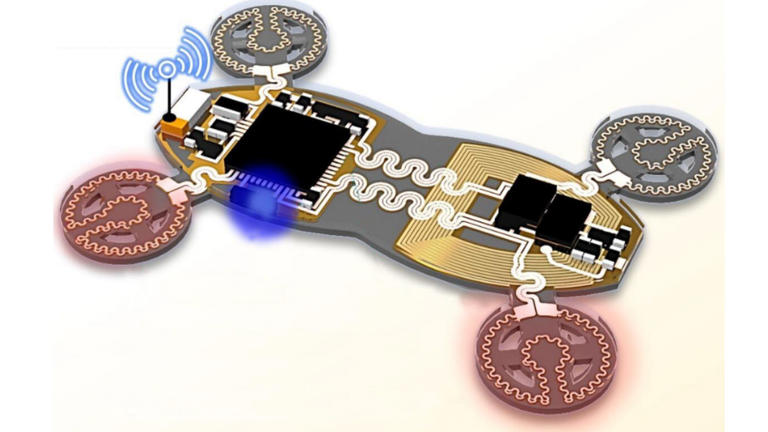 Magnetic robot could crawl through rubble, buried victims’ body to heal ...