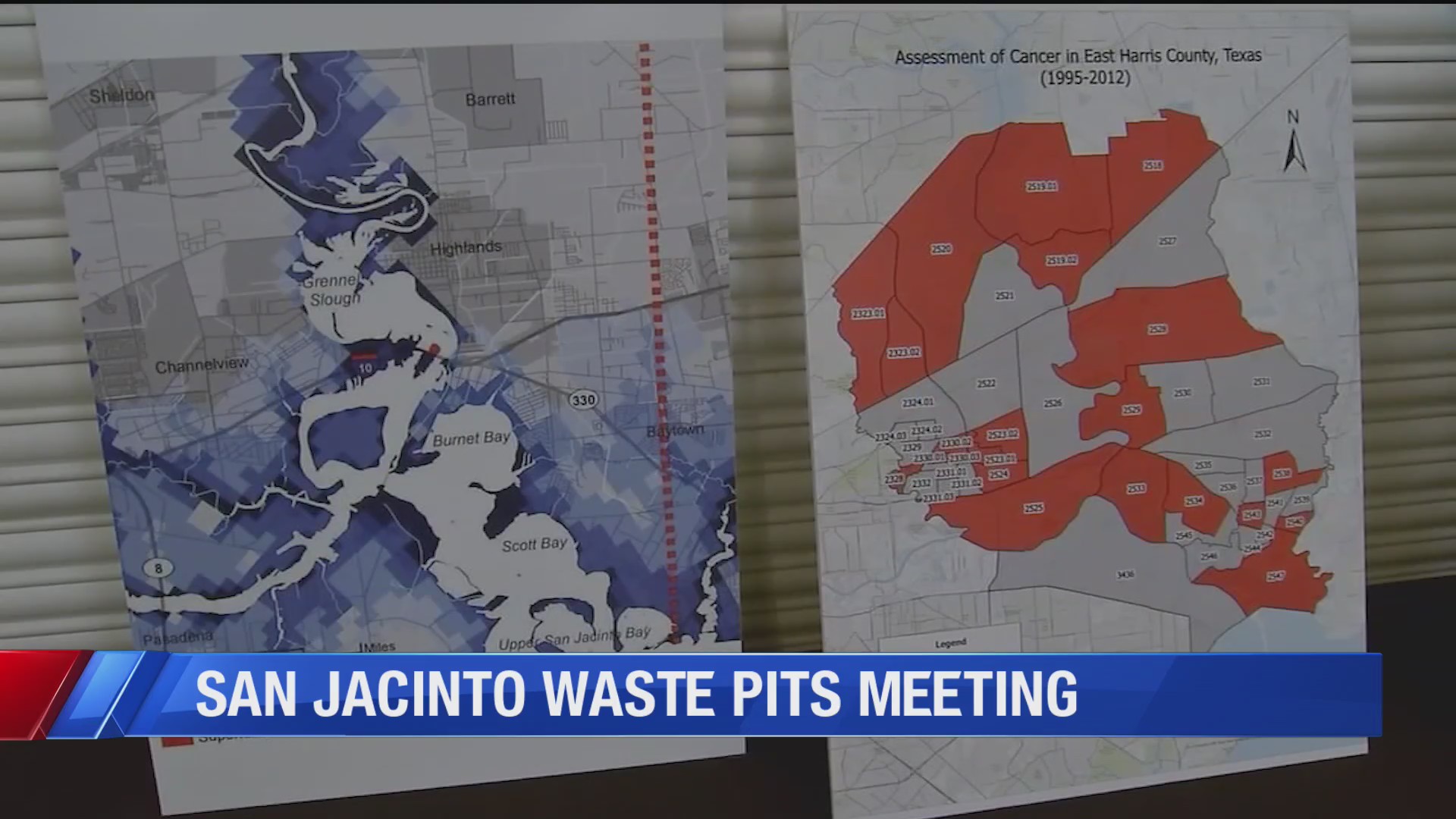 Cancer cluster found at San Jacinto waste pits in East Harris