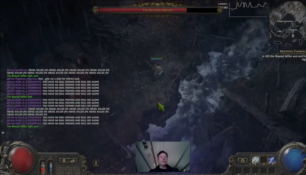 Elon Musk quits live stream after being ‘trolled’ by gamers – while ...