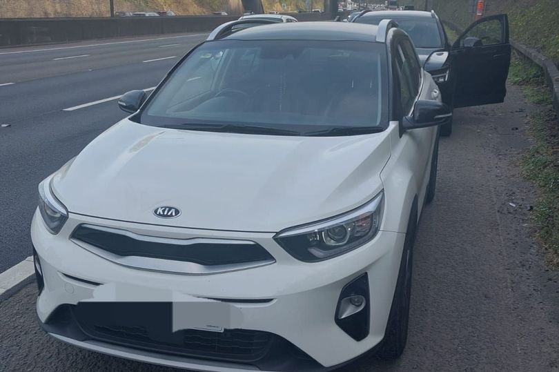 M25 driver 'hit 90mph while using mobile phone'