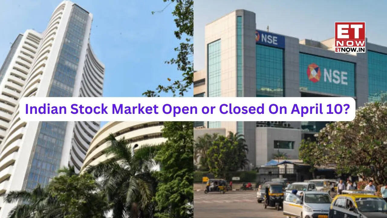 Stock Market Holiday: BSE, NSE open or closed tomorrow, April 10?
