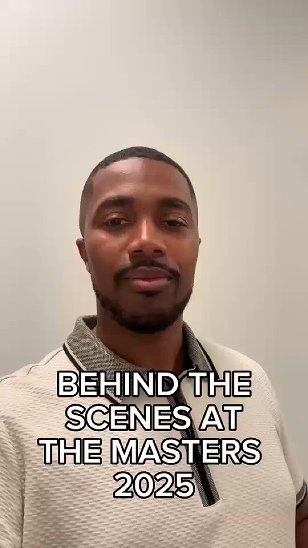 Behind the scenes at The Masters