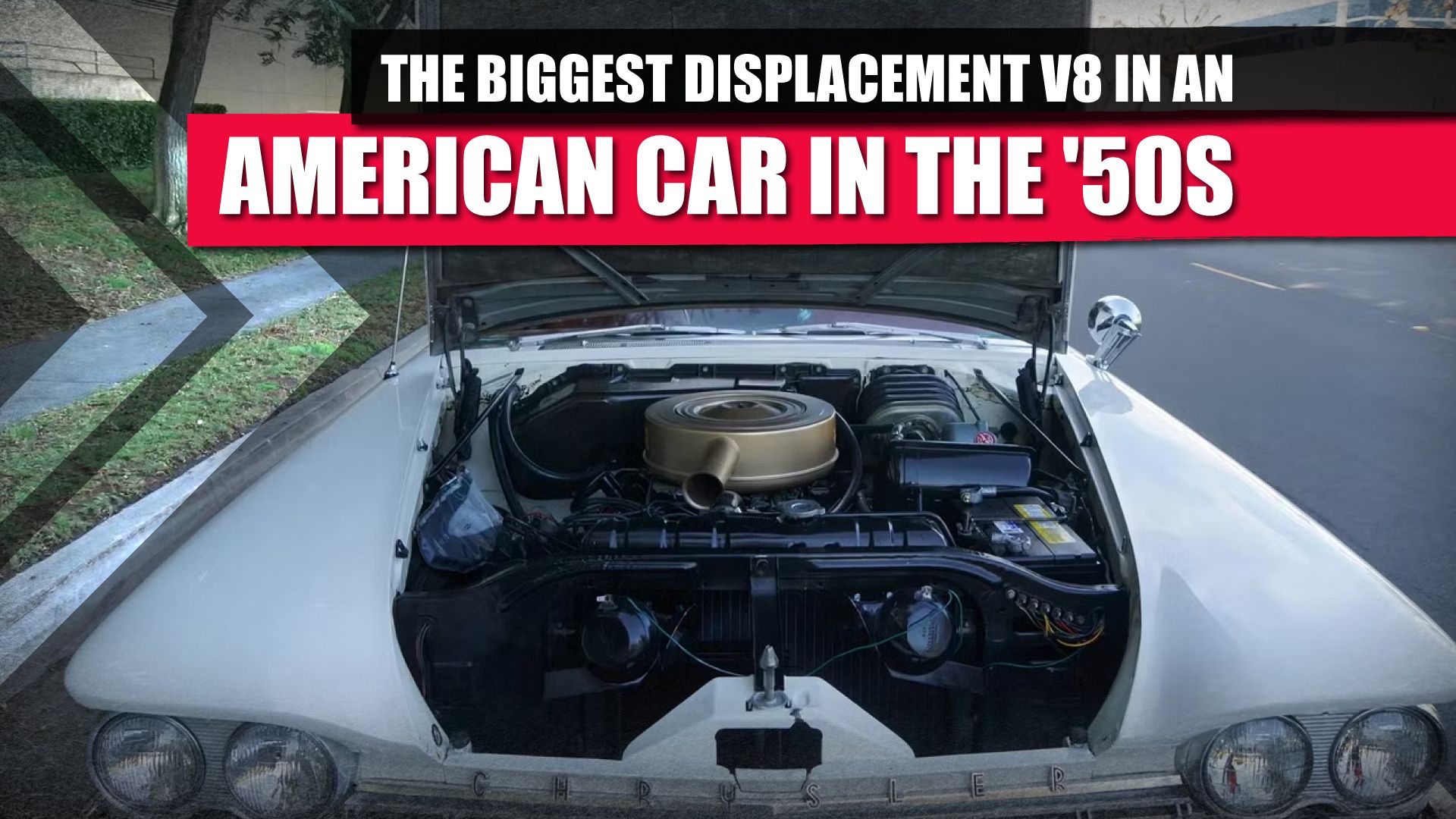 The Biggest Displacement V8 In An American Car In The '50s