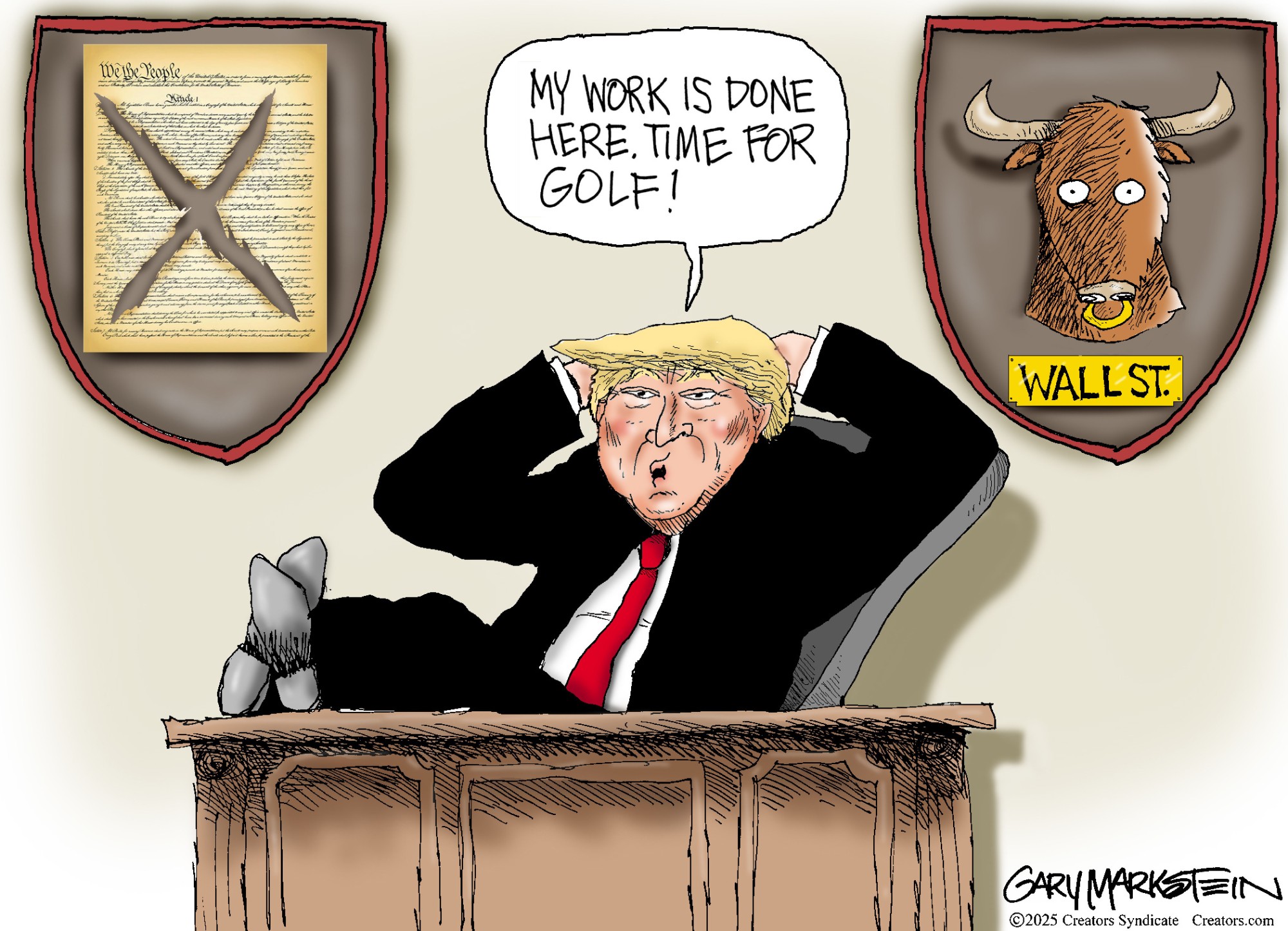 Editorial: The Latest Political Cartoons From The Creators Syndicate