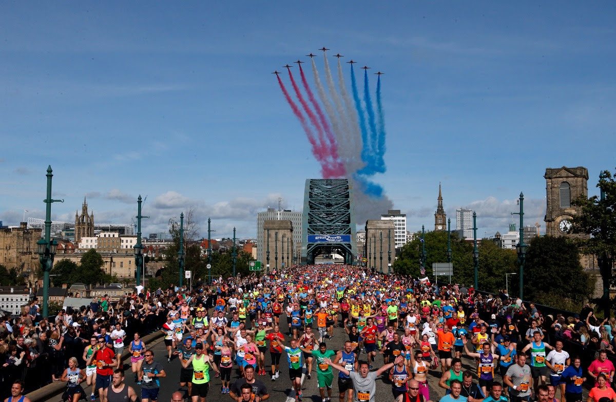 Iconic Red Arrows confirmed to return for the 2025 Great North Run