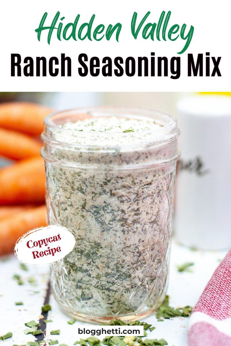 Copycat Hidden Valley Ranch Seasoning