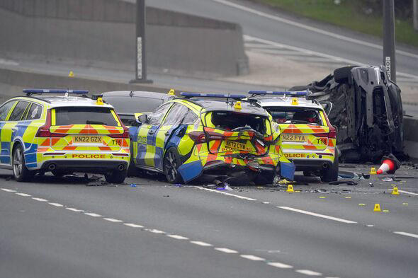 Northumbria Police issue statement on A1 crash involving multiple cop cars