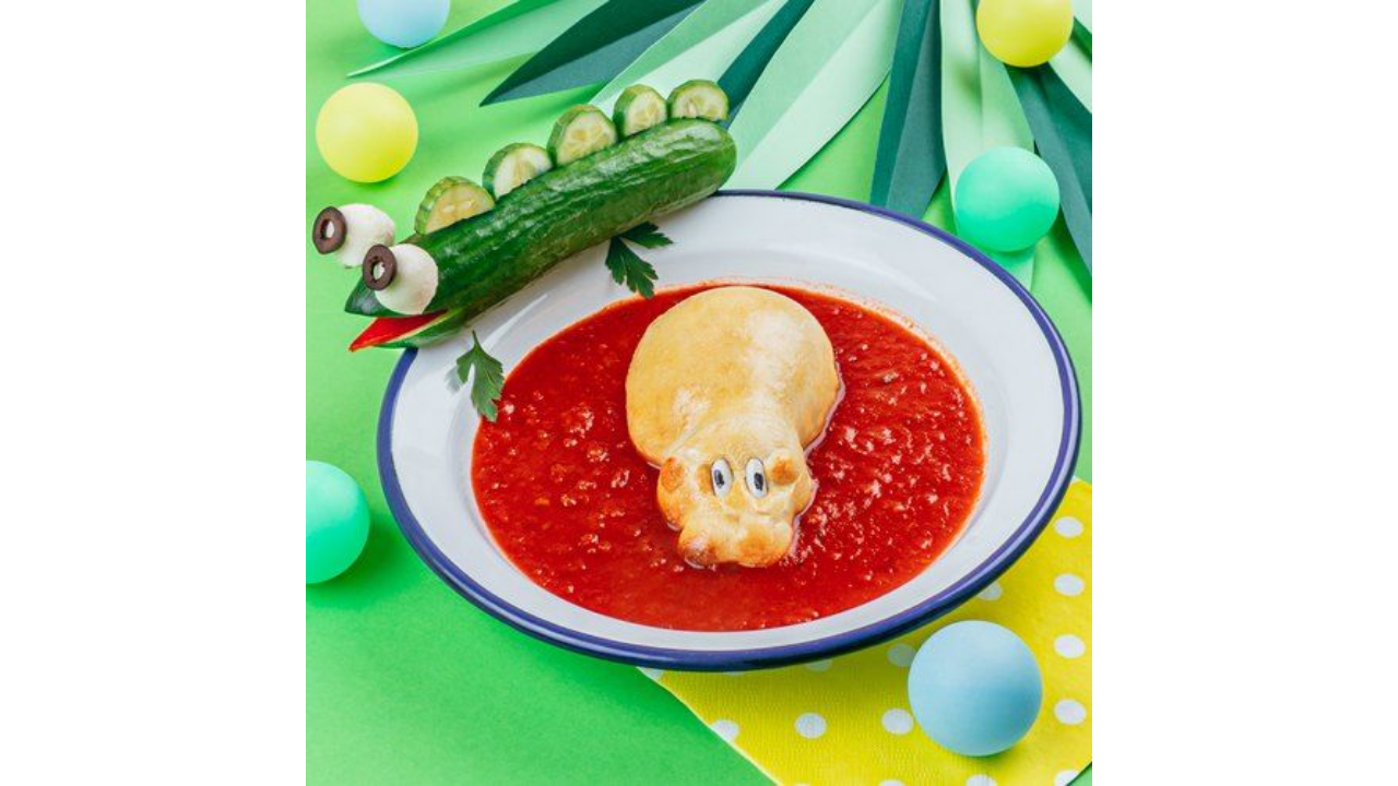 Cucumber Crocodile & Cheesy Hippo Recipe