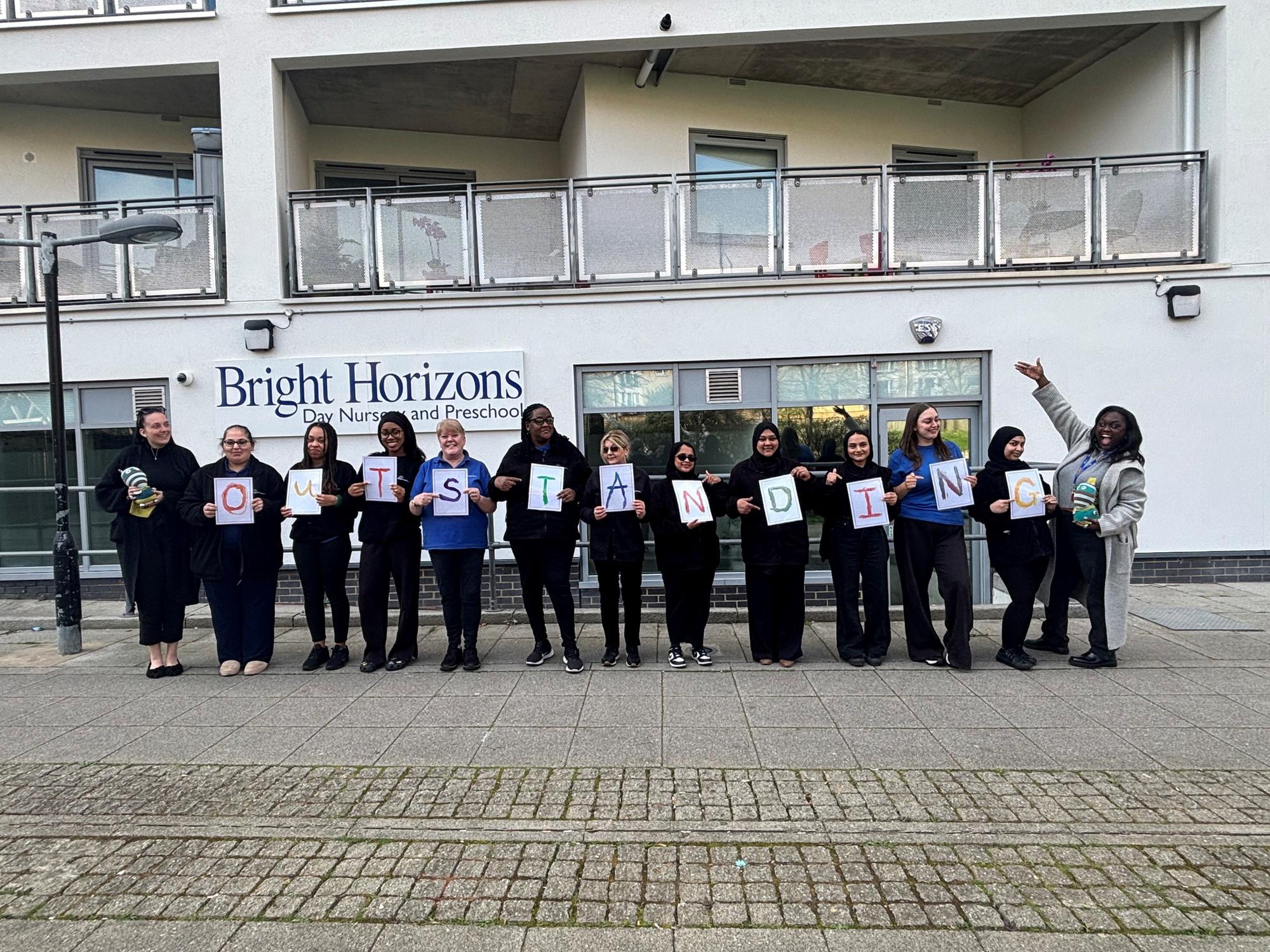 Bright Horizons East India Dock Day Nursery celebrates outstanding ...
