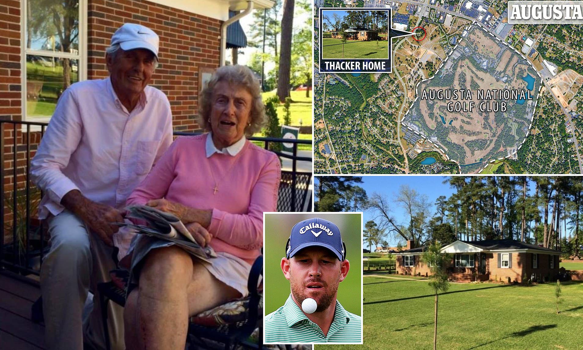 Meet the owners of 1,900-square-foot house next to Masters golf course ...