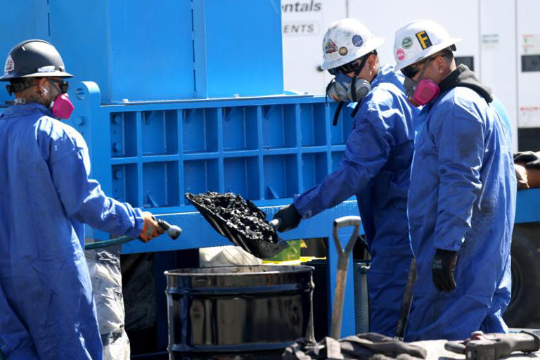 How L.A. removed 1 million pounds of flammable lithium-ion batteries ...