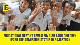 Educational destiny revealed: 3.39 lakh children learn RTE admission status in Rajasthan