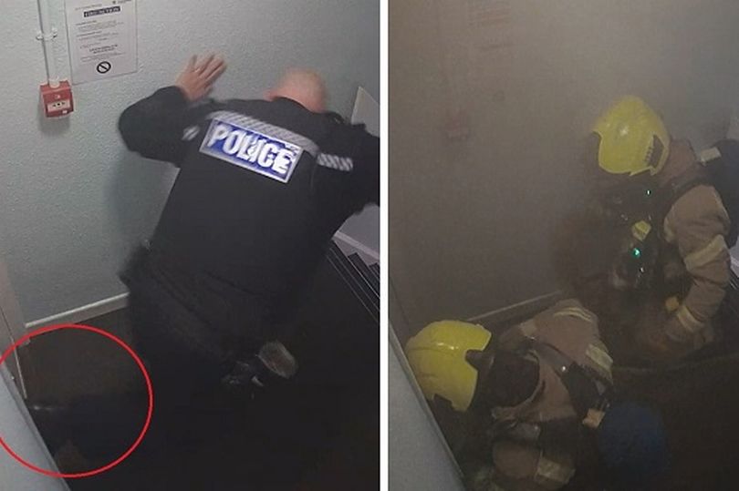 'Absolutely selfless' hero police officer ran into burning building in ...