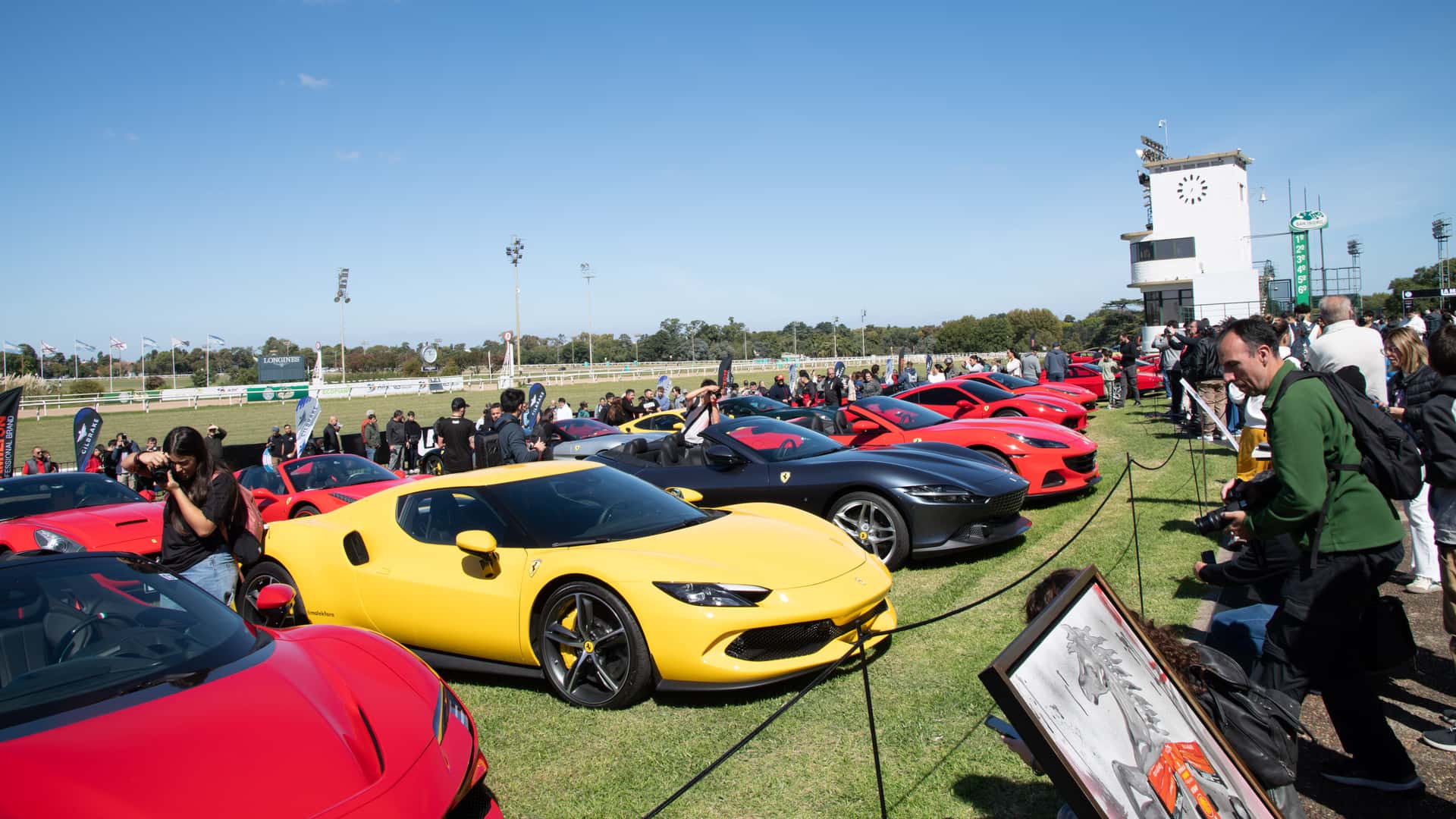 La Mashin: la fiesta de las 36 Ferrari