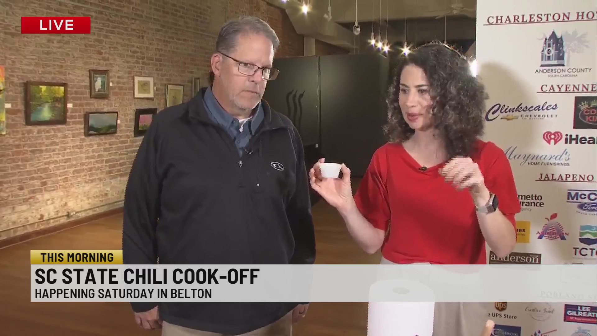 15th Annual SC State Chili Cook-off this weekend in Belton