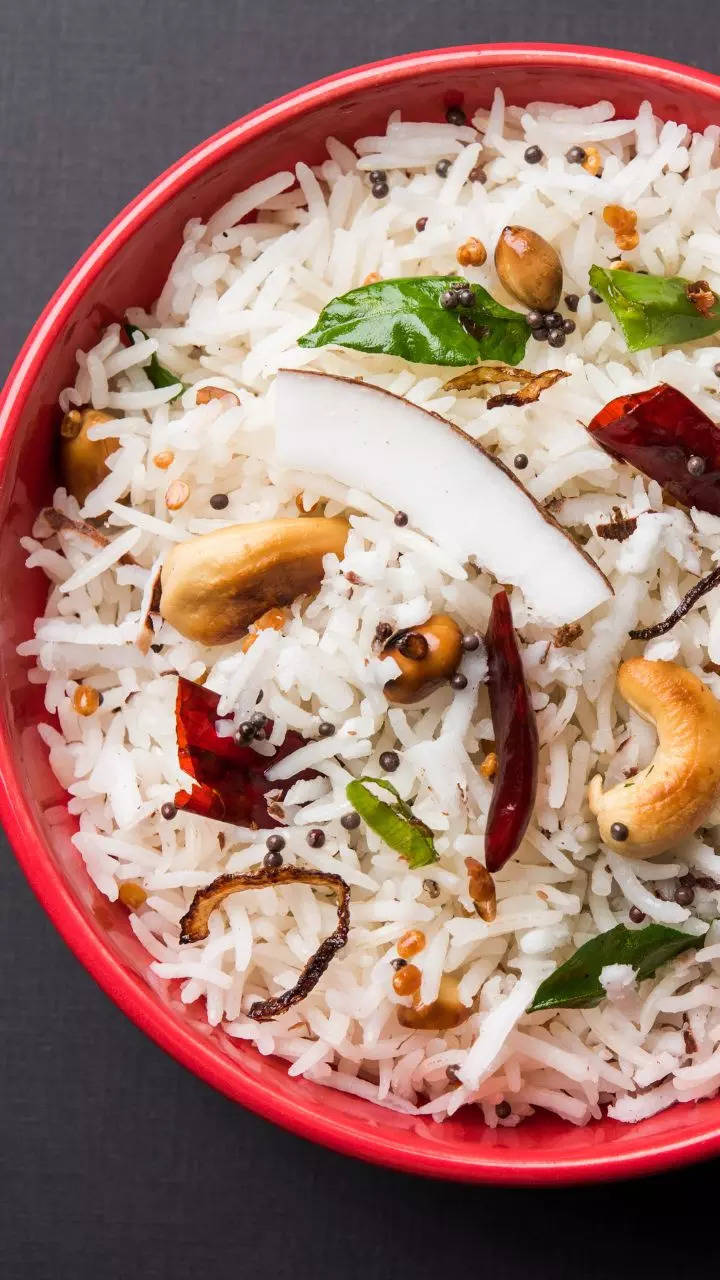 How to make Coconut Rice in the South-Indian style