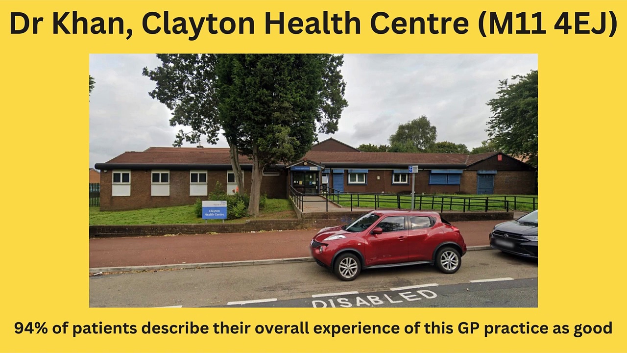 GPs in the city centre & North East Manchester ranked by patients