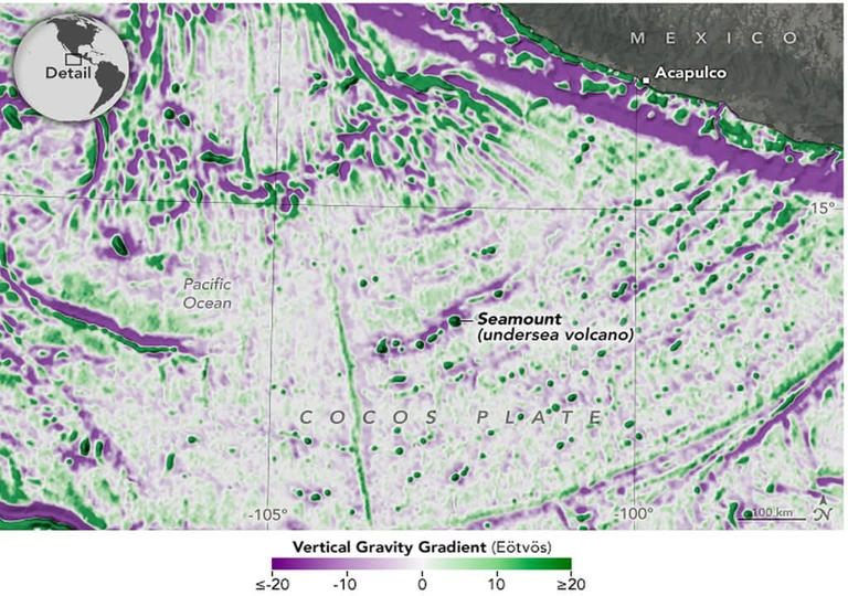 Scientists Uncover 100,000 Submerged Mountains Beneath the Ocean Floor ...