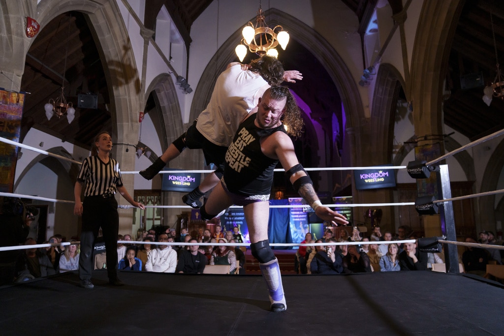 Eat, pray, wrestle, repeat: A look inside UK's viral wrestling church