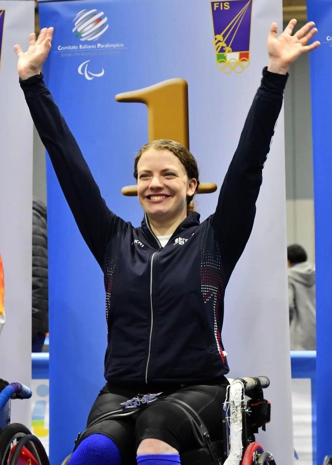 British Paralympic wheelchair fencer and triple World Cup winner shares ...