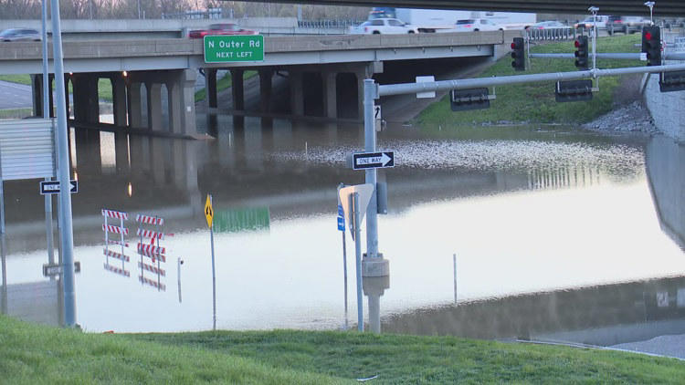 141 at I-44 reopens following Meramec River flooding
