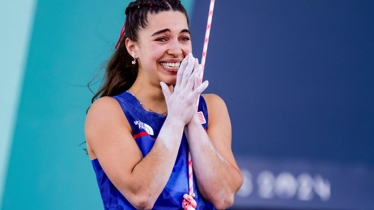 Escalade : l’Américaine Raboutou réalise un exploit en falaise en ...