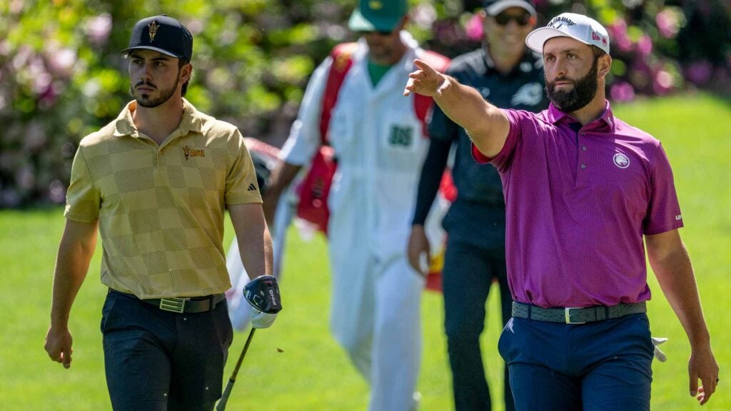 Masters coach 'removed' from Augusta range for wearing shorts