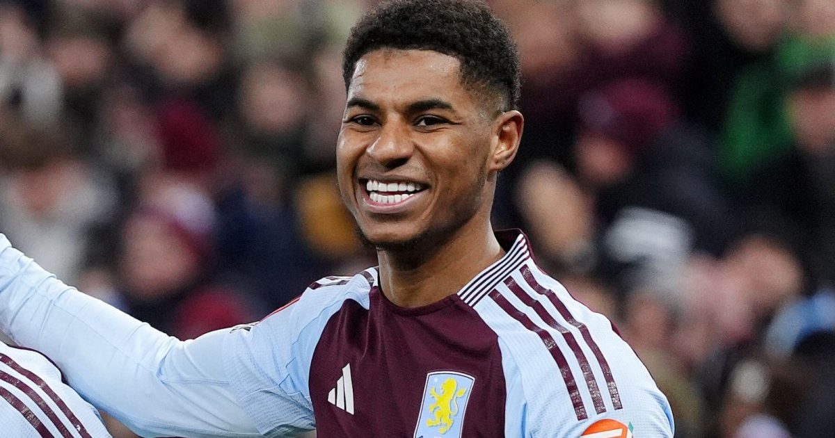 Aston Villa boss Unai Emery talks ‘happy’ Marcus Rashford ‘smiling ...