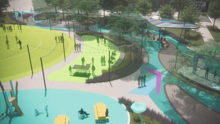 Groundbreaking for 'Civic Plaza' marks first step in Blue Line Corridor Project in Md.