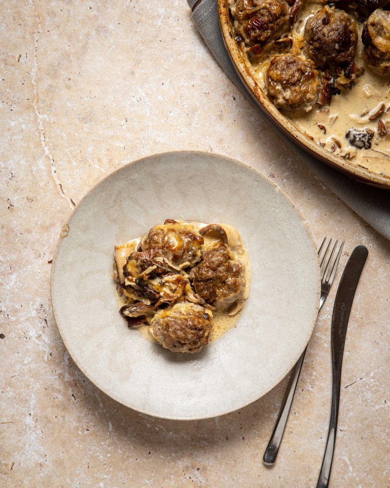 Tommy Banks's Easter recipe for roast hogget meatballs with a St George ...