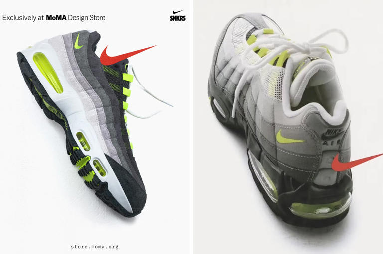 Nike Shock Dropped a ‘Reverse' Edition of Its Iconic Air Max 95 ‘Neon ...