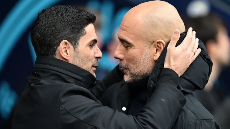 What Pep Guardiola told Mikel Arteta ahead of Arsenal's Champions ...