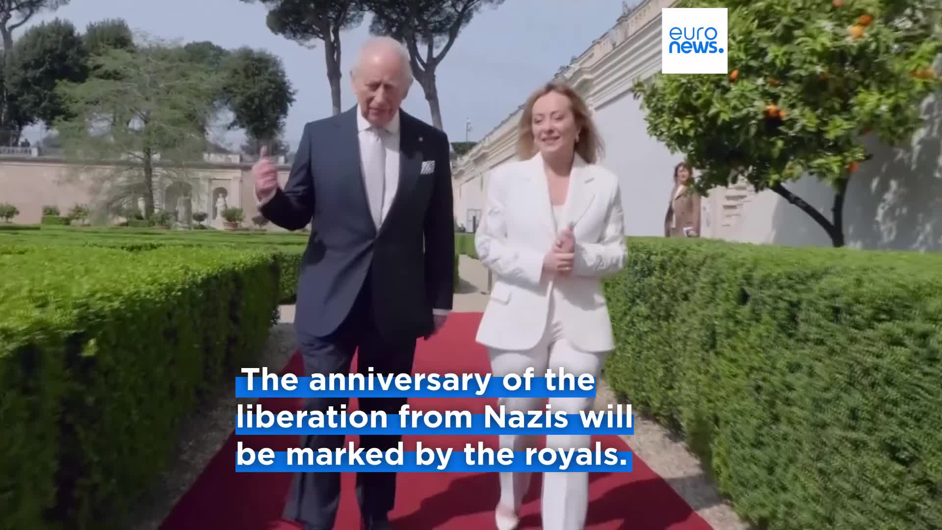 King Charles becomes first British monarch to address entire Italian ...