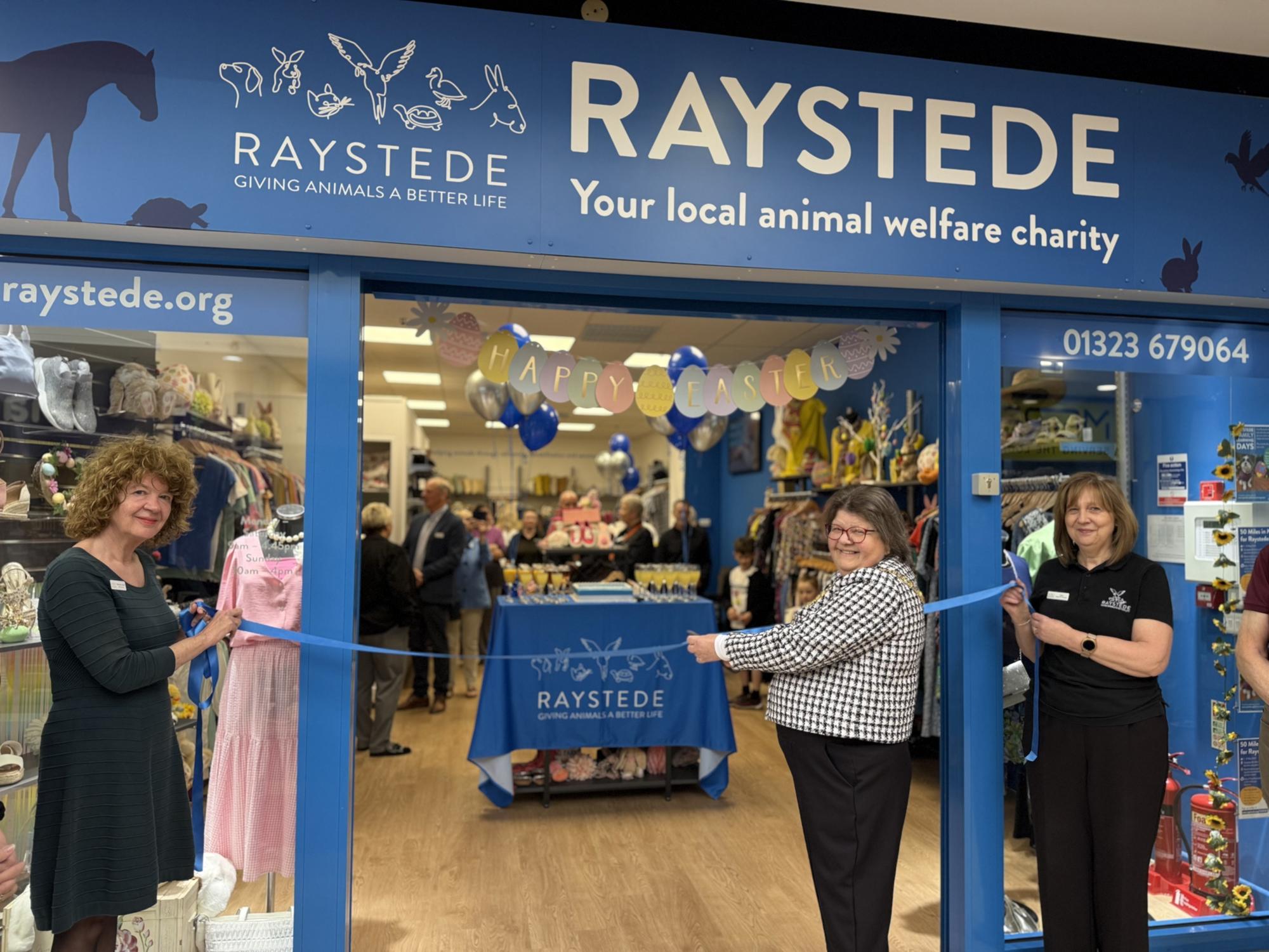 Eastbourne: Raystede charity shop celebrates grand opening