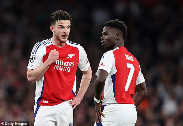 Champions League icon claims Declan Rice's two free-kicks against Real ...