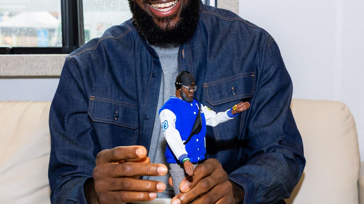 NBA : une Barbie à l’effigie de LeBron James, premier athlète masculin ...