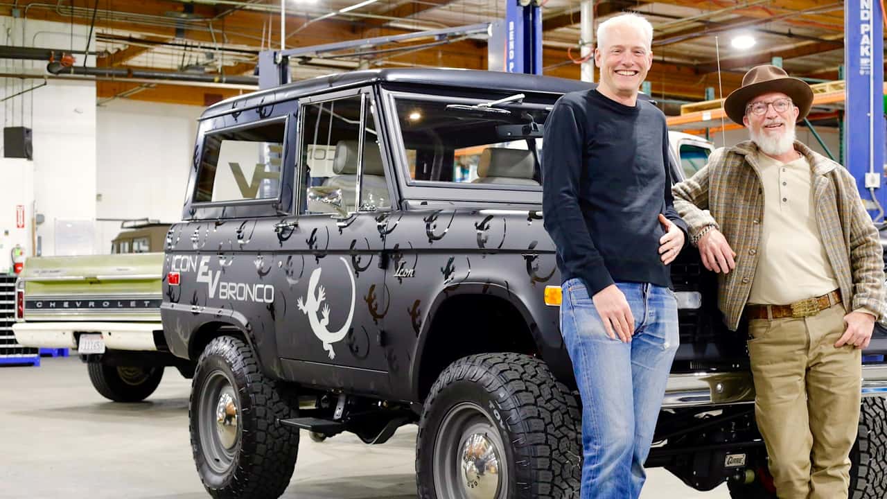 Icon's Ford Bronco Proves Old Cars Can Have The Latest EV Tech