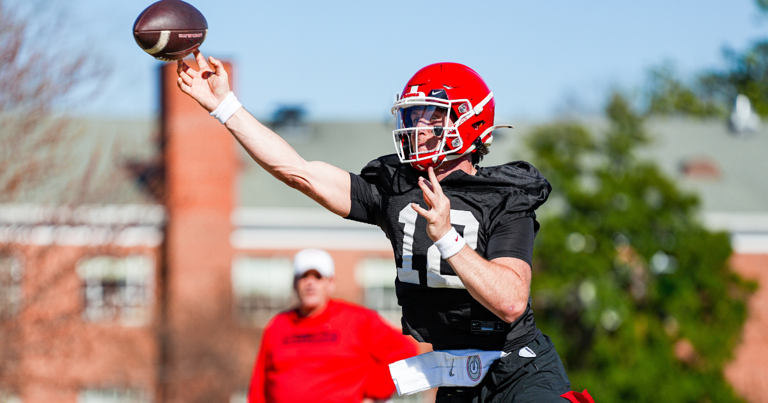 Georgia QB Ryan Puglisi to soak in G-Day, showcase progress