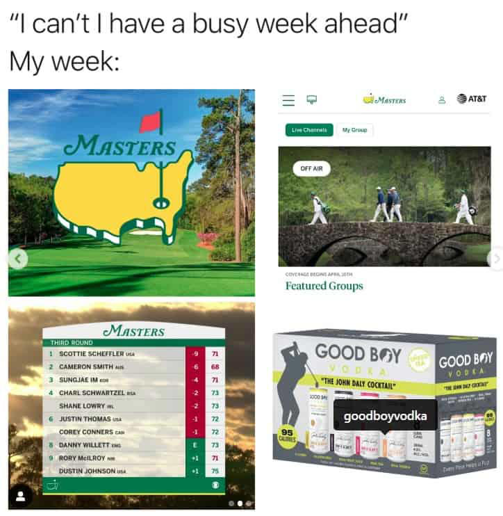 65 Masters Memes And Tweets For Golf Fans Who Treat This Week Like A ...