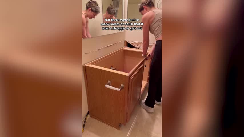 Bathroom Makeover Gone Wrong