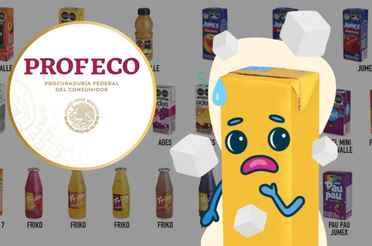 Estos son los 7 jugos que reprobó la Profeco y recomienda no comprarlos