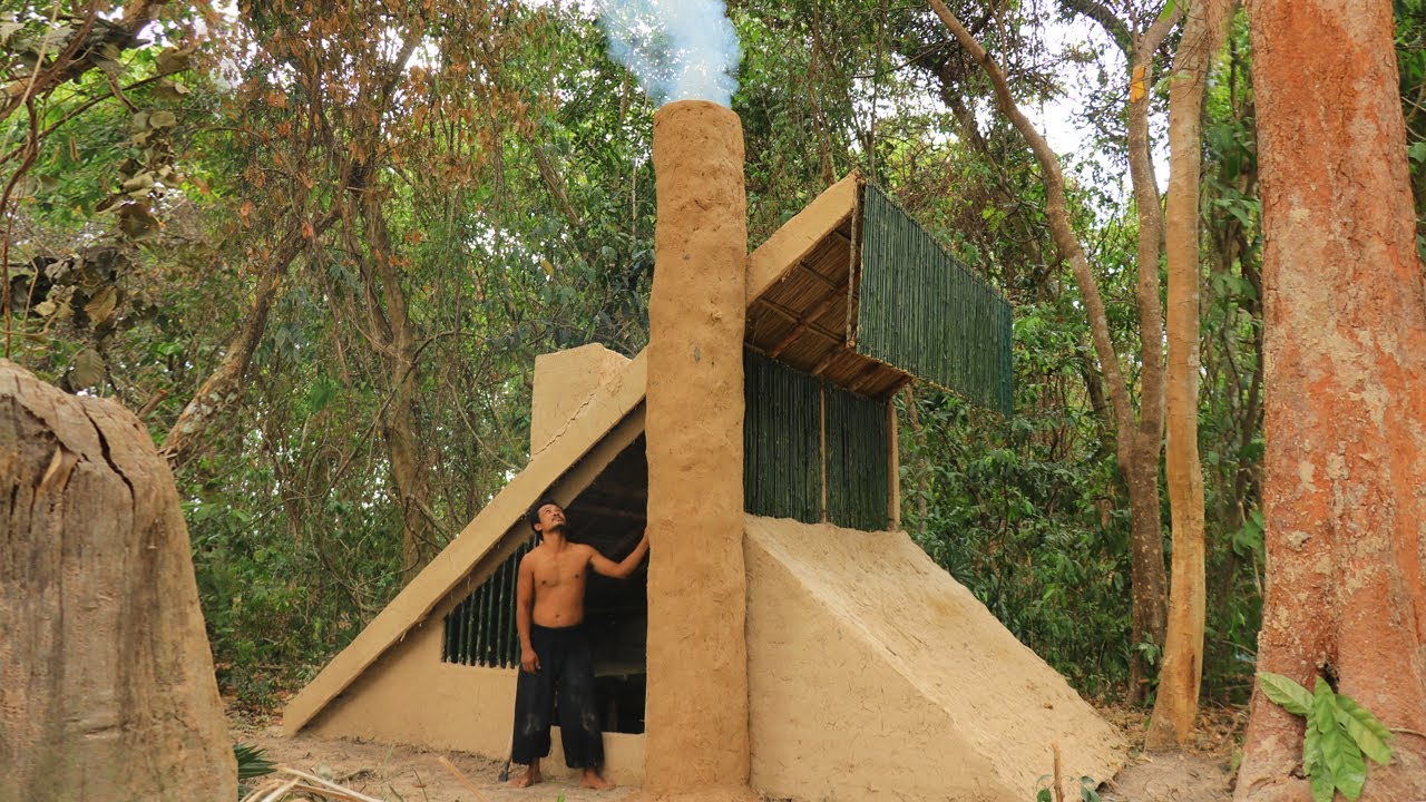 How to Build a Beautiful Mud Villa with a Working Stove