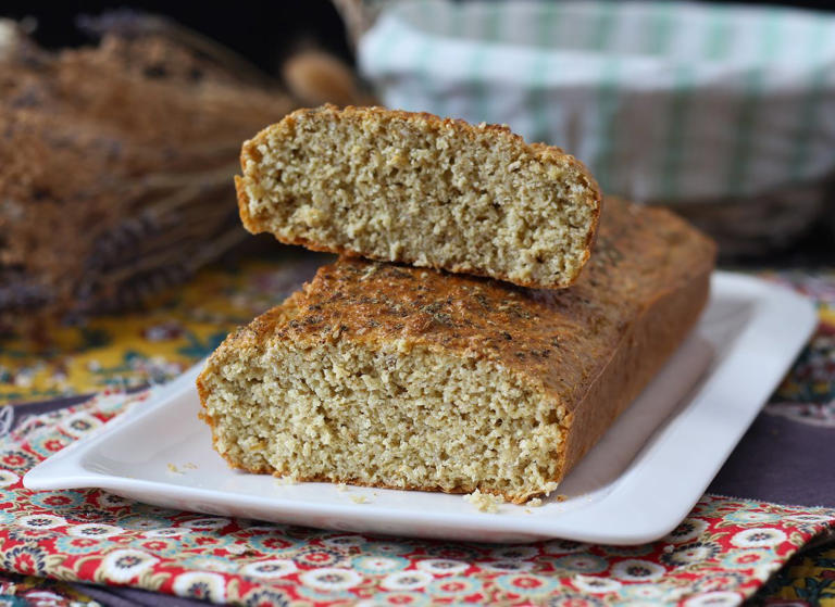 Pan de avena sin gluten, una receta saludable, fácil y deliciosa