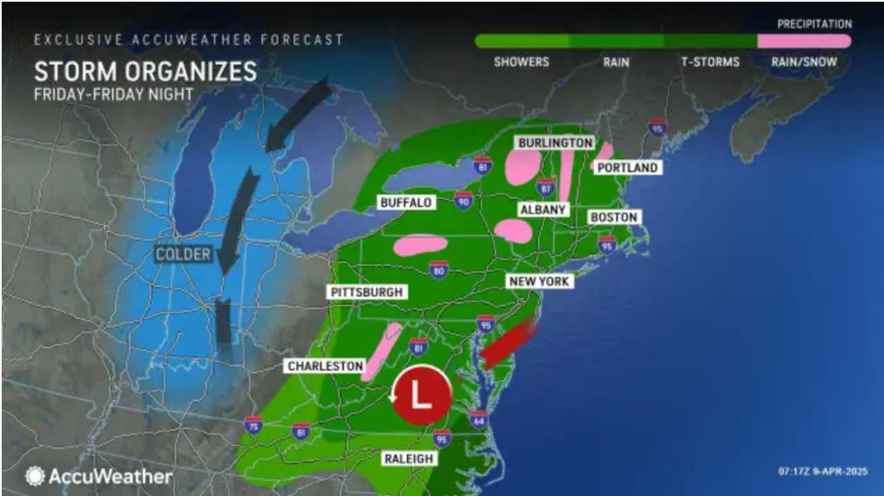New Storm Will Bring Heavy Rain, Snow In Spots: Here's Timing